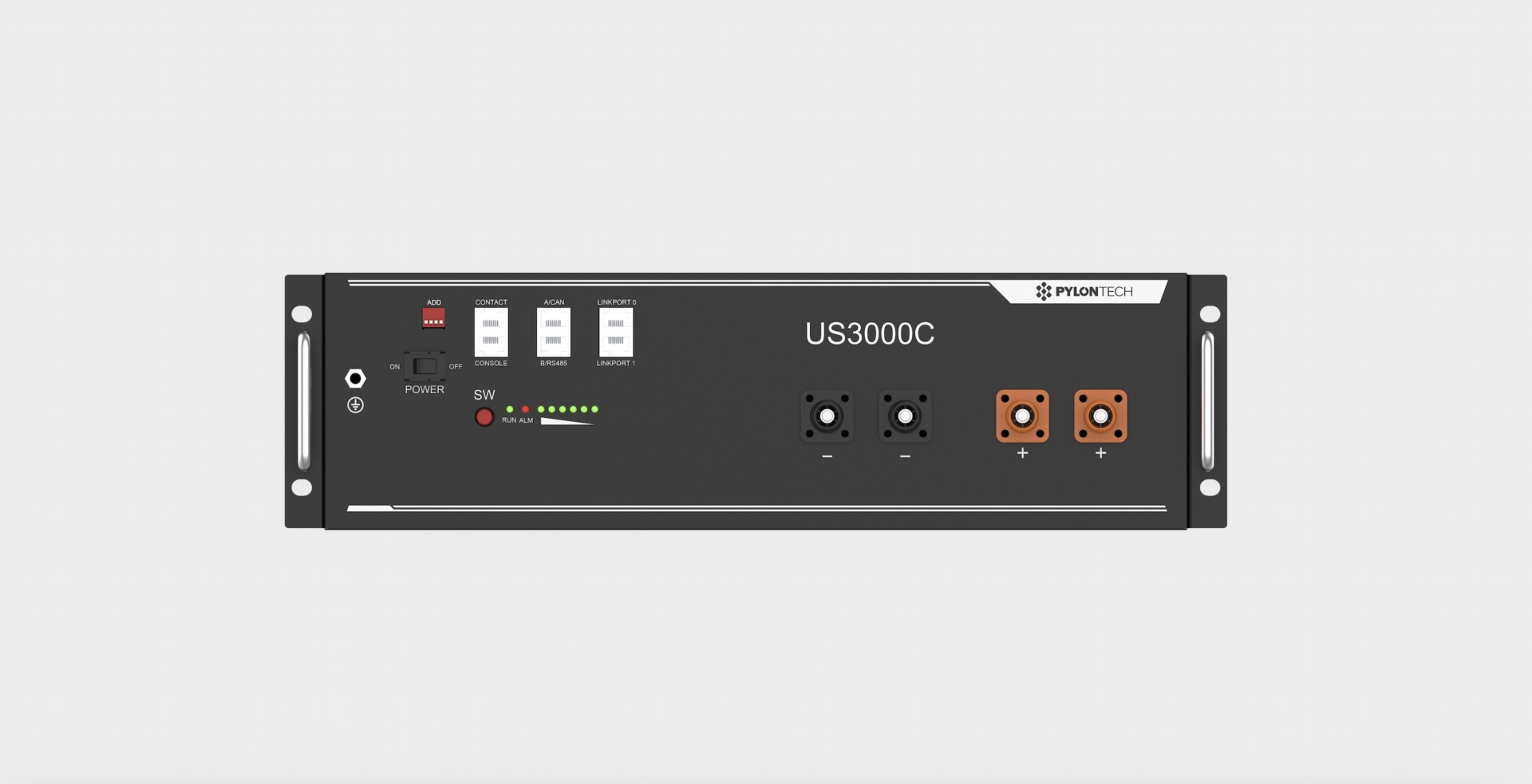 Baterie 3,55kWh 48V Pylontech US 3000 C pro sestavu ukládání energie z ...